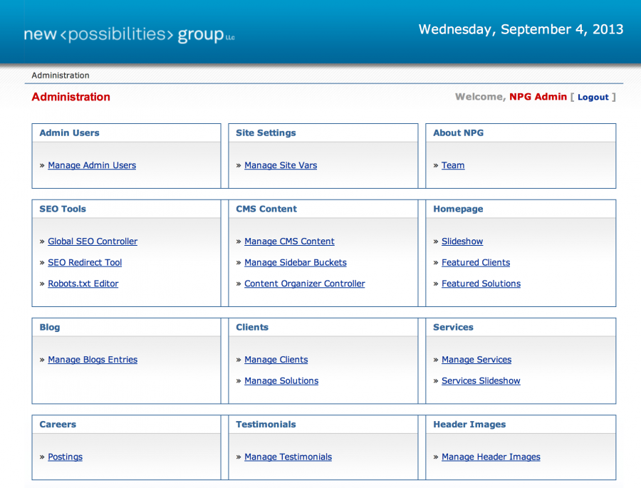 We've Redesigned NPGroup.net! - NP GROUP
